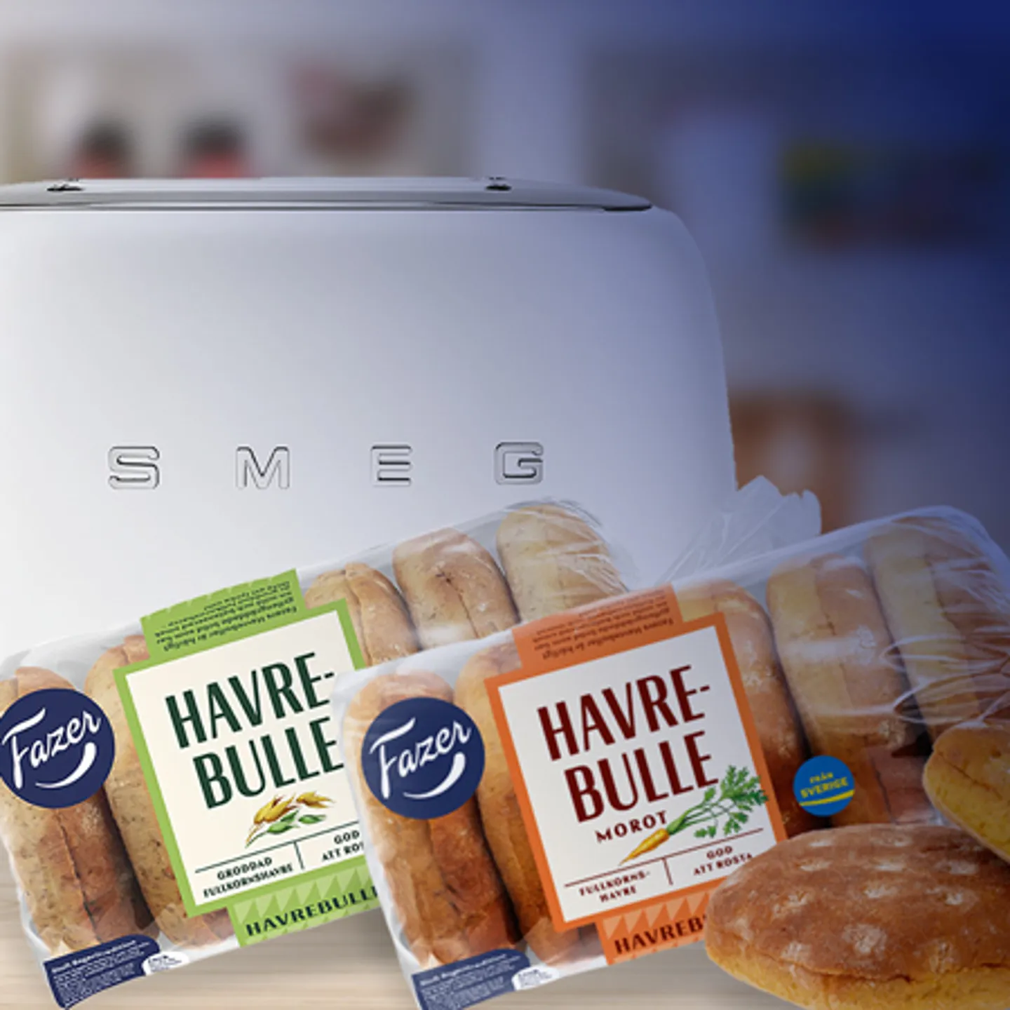 Vinn en brödrost - Fazer.se