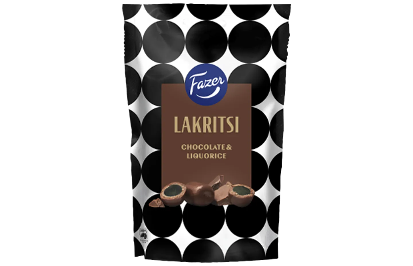 Fazer Lakritsi Chocolate & Liquorice 140 g - Fazer.se