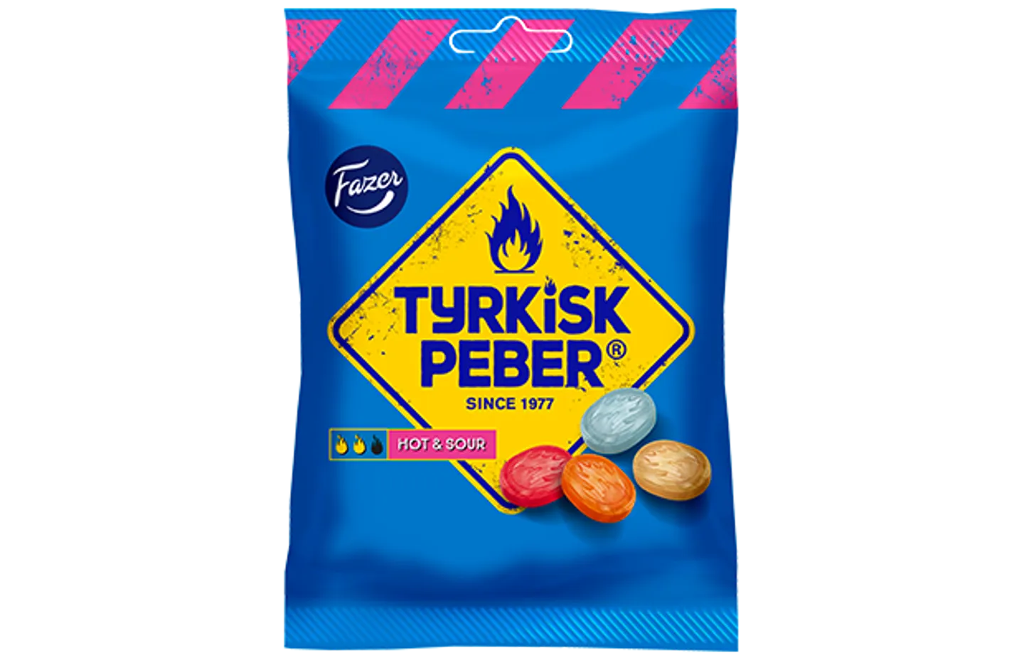 Tyrkisk Peber Hot & Sour 150 g - Fazer.se